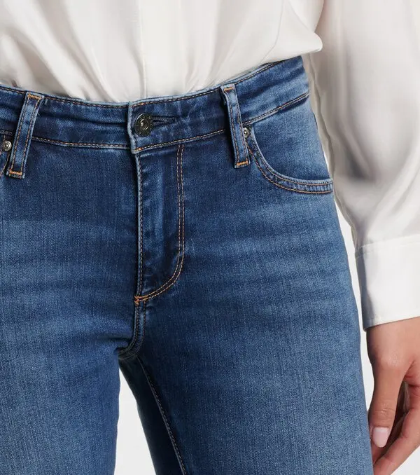 Ag Mid-rise Skinny Jeans