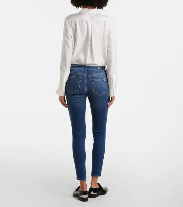 Ag Mid-rise Skinny Jeans