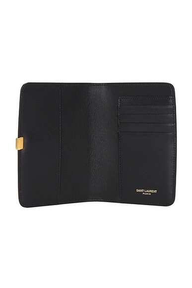 Saint Laurent Passport Case - Nero