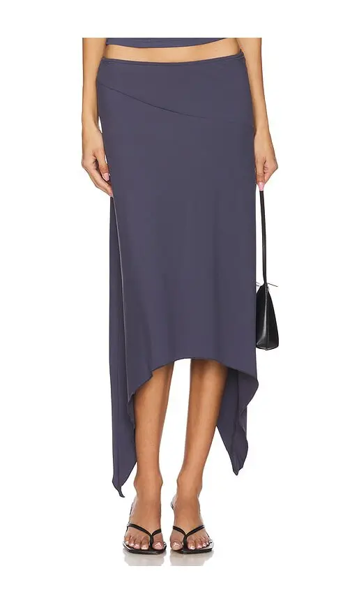 Lioness Cherie Midi Skirt In . Also - Grey