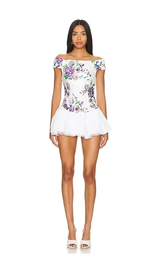 KIM SHUI Sequin Mini Dress - Multi