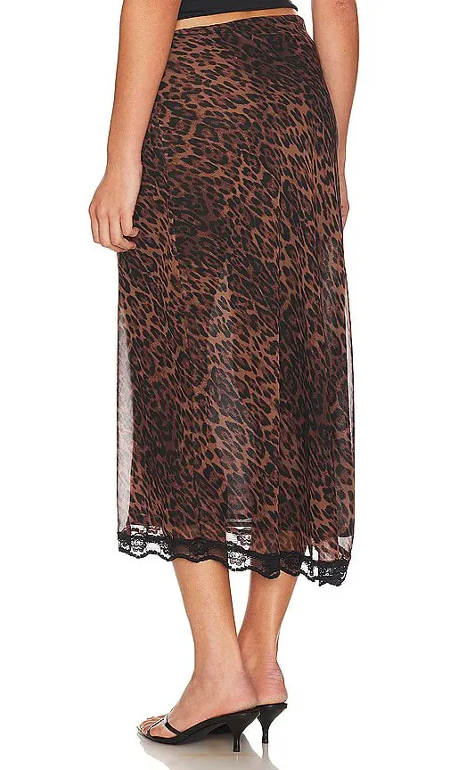 BELLA VENICE The Roxy Skirt - Brown