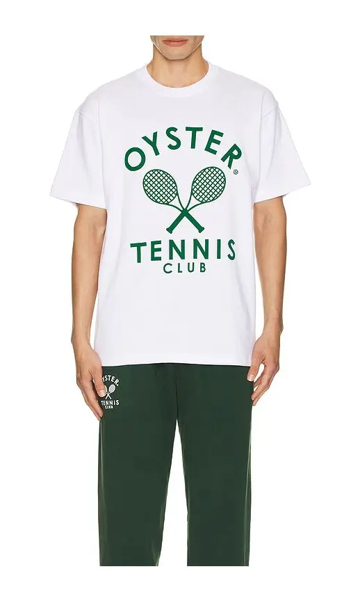 OYSTER Tennis Club Members T-shirt In . Also