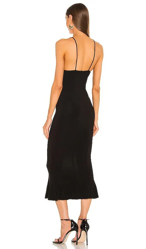Norma Kamali Slip Fishtail Dress