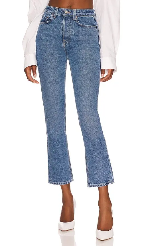GRLFRND Karolina High Rise Skinny Jean - Denim-medium