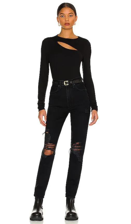 Lamade Verge Peek A Boo Long Sleeve Top