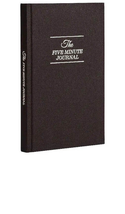 INTELLIGENT CHANGE The Five Minute Journal - Black