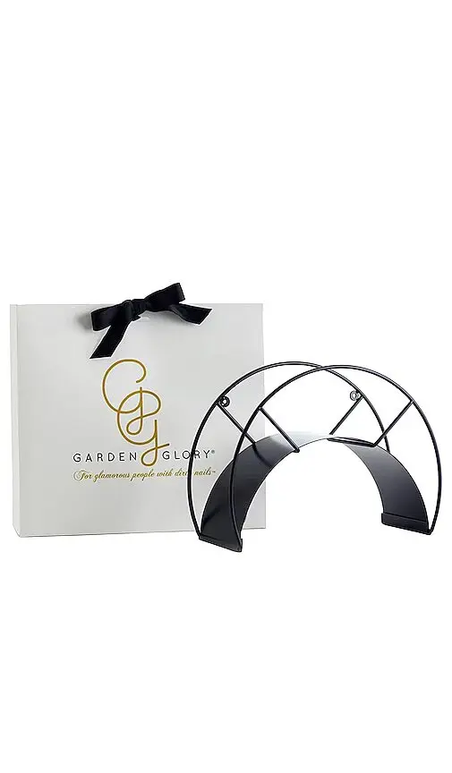 GARDEN GLORY Classic Hose Holder - Black