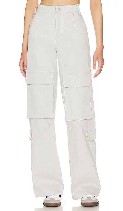BY.DYLN Kennedy Cargo Pants - Grey