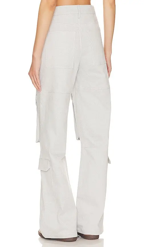 BY.DYLN Kennedy Cargo Pants - Grey