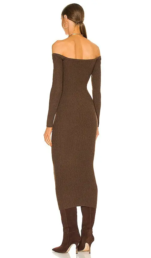 L'academie Tucci Knit Bustier Dress