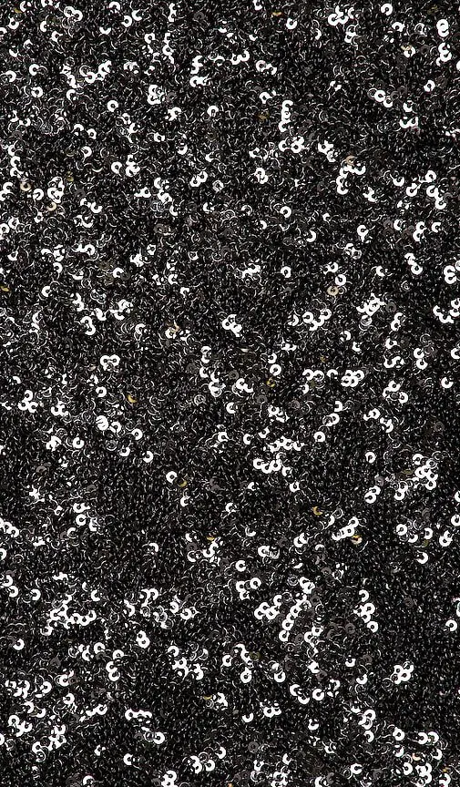 Amanda Uprichard Samba Sequin Halterneck Gown - Black