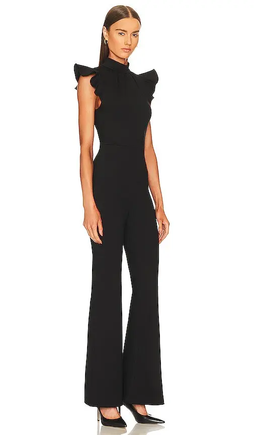 Amanda Uprichard X Revolve Davina Jumpsuit - Black
