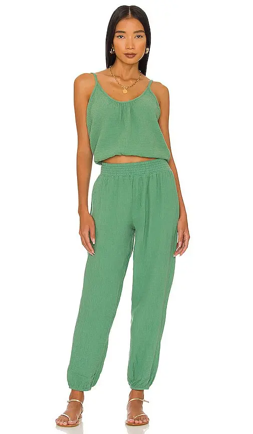 BOBI Beach Gauze Cropped Cami
