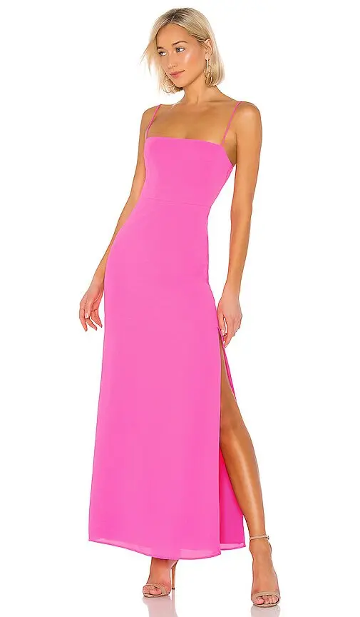Superdown Addison Maxi Dress - Pink