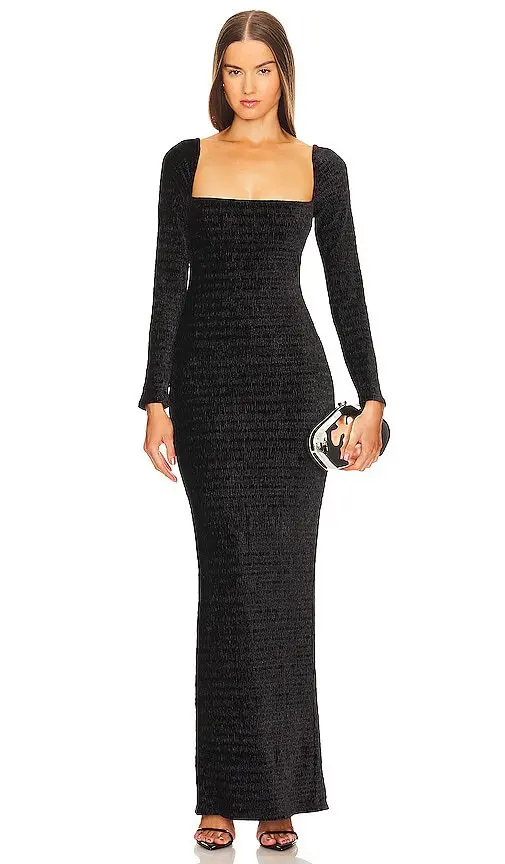 MICHAEL COSTELLO X Revolve Loretta Gown - Black