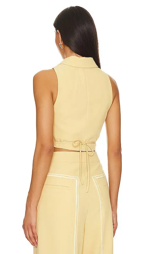 OSIS STUDIO Rachel Vest In . Also - Beige
