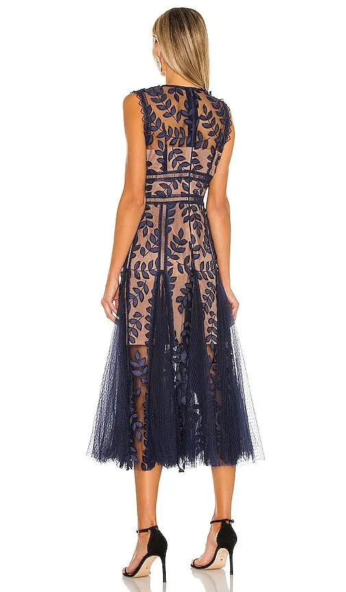 BRONX BANCO Saba Midi Dress