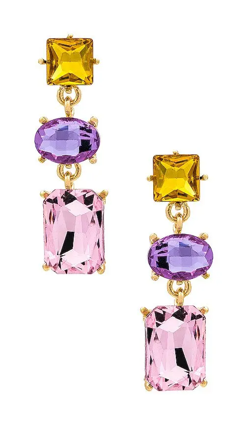 PETIT MOMENTS Allie Dangle Earrings - Multi