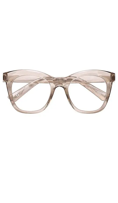 THE BOOK CLUB Harlots Bed In Tea Eyeglasses - Tan