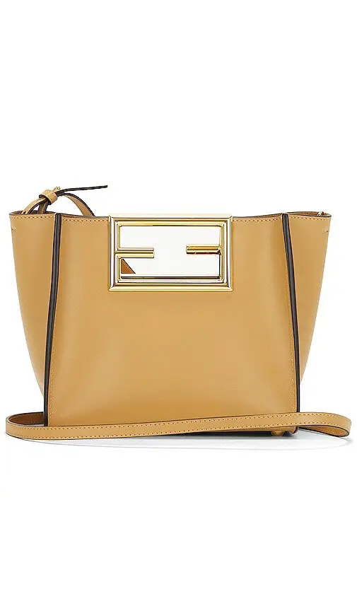 FWRD RENEW Fendi Way Tote Bag - Tan