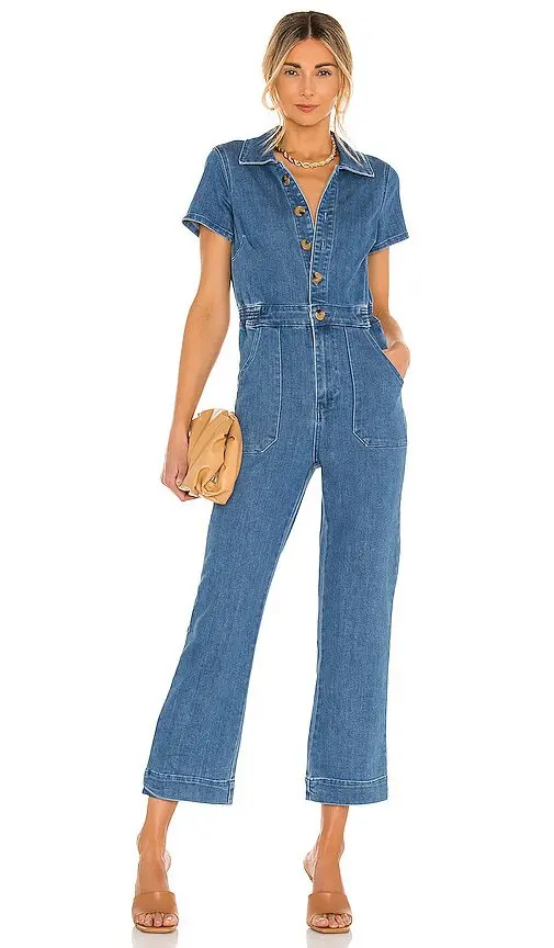 Show Me Your Mumu Emery Jumpsuit - Blue