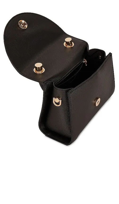 OLGA BERG Sasha Top Handle Bag - Black