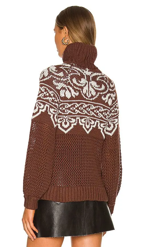 Tularosa Cayleen Fair Isle Knit Sweater