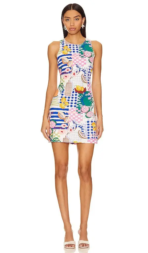 Minkpink Al Fresco Mini Dress - Multi