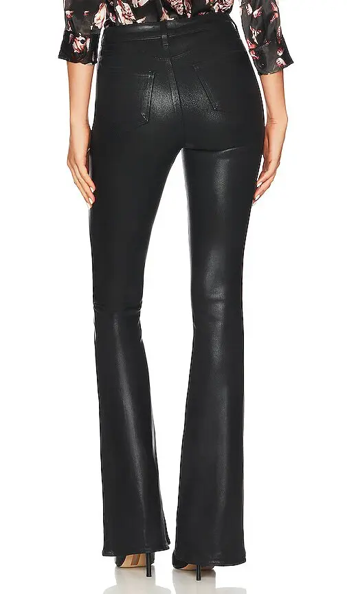 L'Agence Marty High Rise Flare Jeans - Black