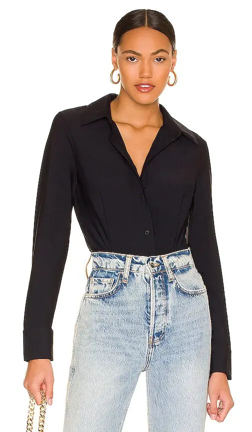 Commando Classic Button Down Bodysuit In . Also
