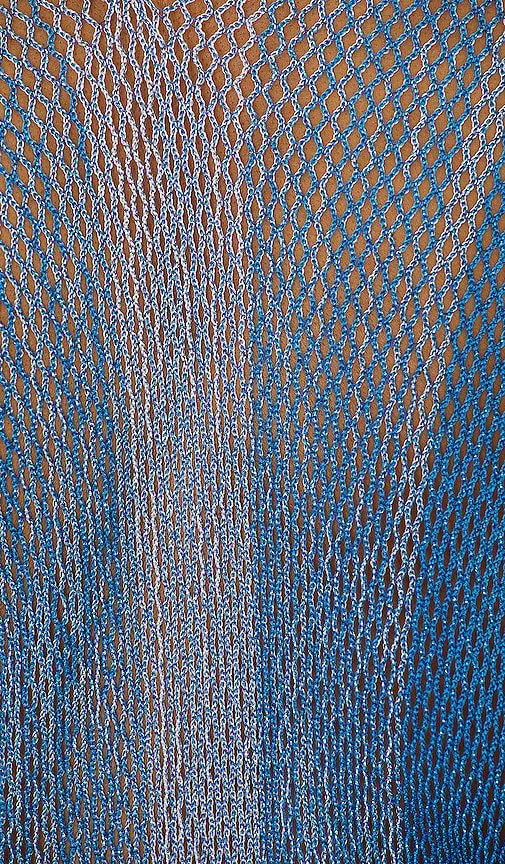 Luli Fama Ocean Queen Long Caftan - Blue