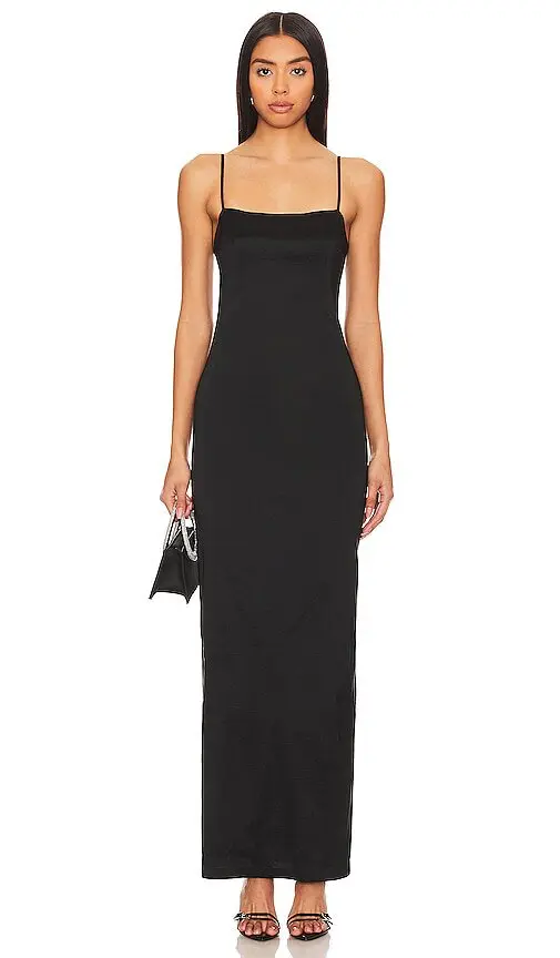 LOVERS AND FRIENDS Ricky Maxi Dress - Black