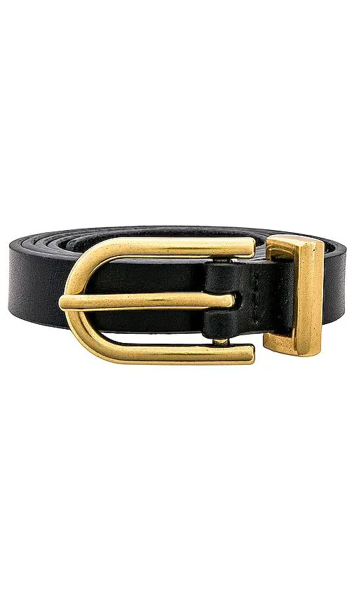 FRAME Petit Simple Art Deco Leather Belt