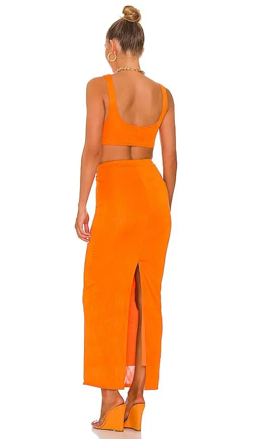 Superdown Maxi Skirt Set