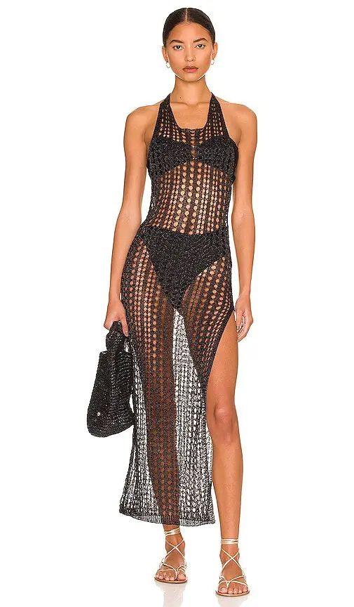 Superdown Renata Swim Cover Up In . Also - Black