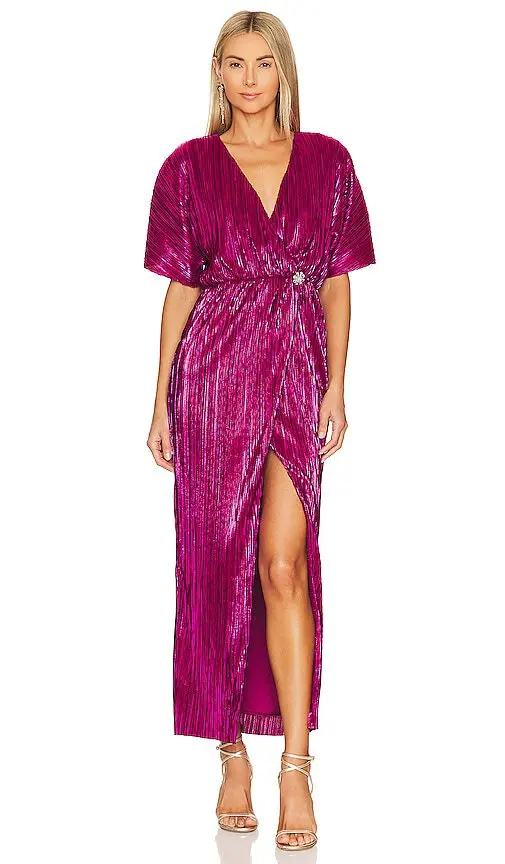 House Of Harlow 1960 X Revolve Sabrina Maxi Dress - Fuchsia