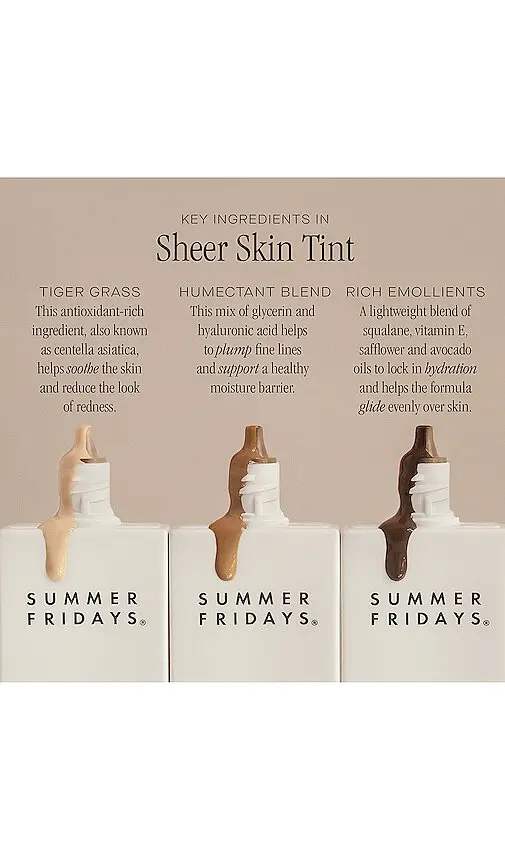 Summer Fridays Sheer Skin Tint
