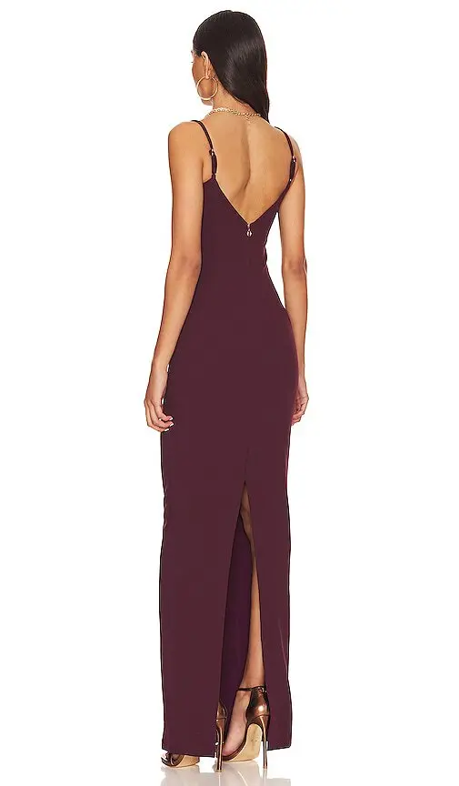 NOOKIE Bailey Gown - Wine