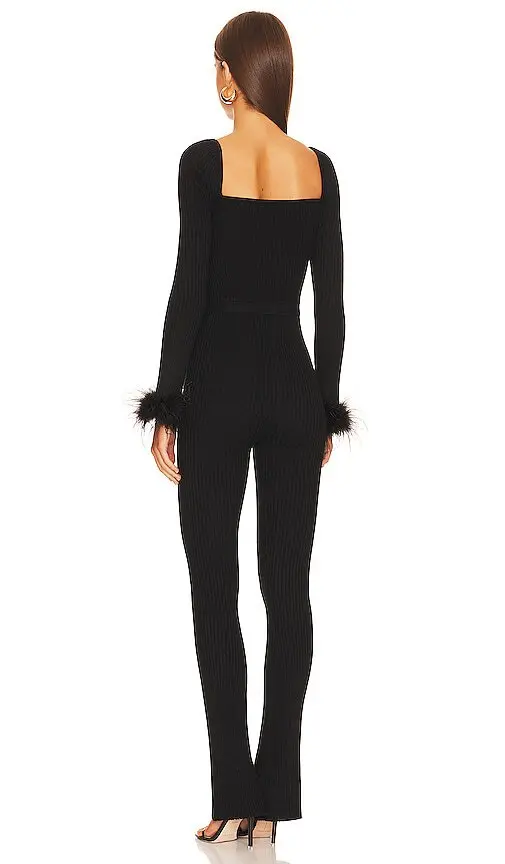 LOVERS AND FRIENDS Evana Feather Jumpsuit