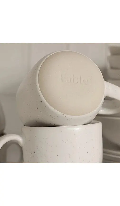 FABLE The Mugs Set Of 4 - White
