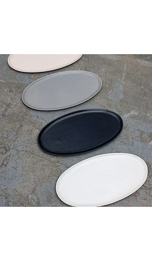 FABLE The Oval Serving Platter - Grey