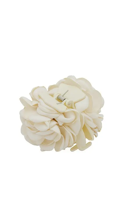 Lele Sadoughi Peony Flower Claw Clip