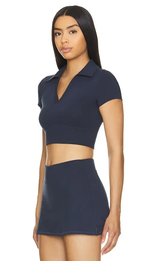 WELLBEING + BEINGWELL Movewell Frankie Polo Top