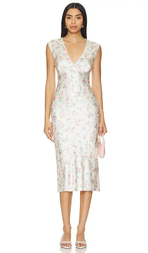 Tularosa Tina Midi Dress - Ivory