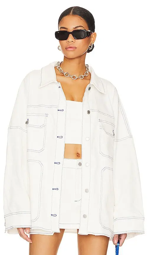 BY.DYLN Cooper Jacket - White