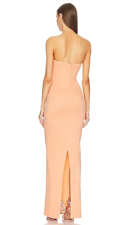 MICHAEL COSTELLO Briggs Gown - Peach