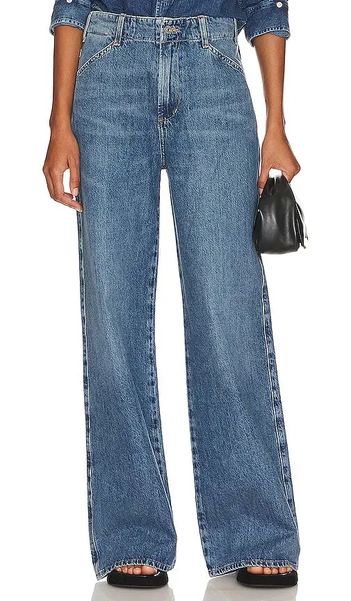 Citizens Of Humanity Paloma Utility Trouser Jeans In Medium Wash - Denim-medium