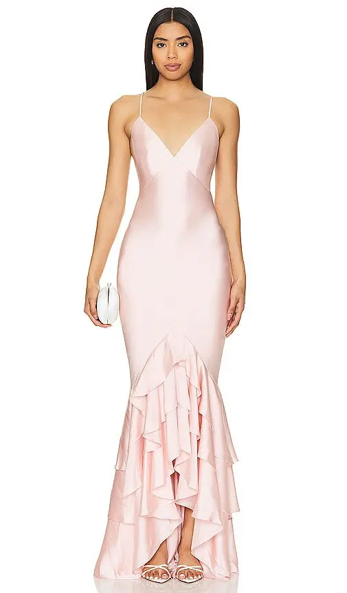 LOVERS AND FRIENDS Cleo Gown - Blush