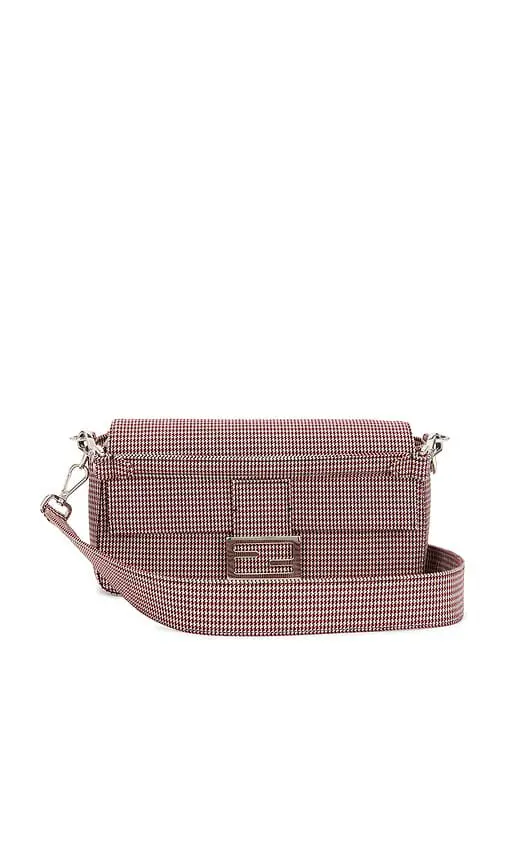 FWRD RENEW Fendi Mama Baguette Shoulder Bag - Red